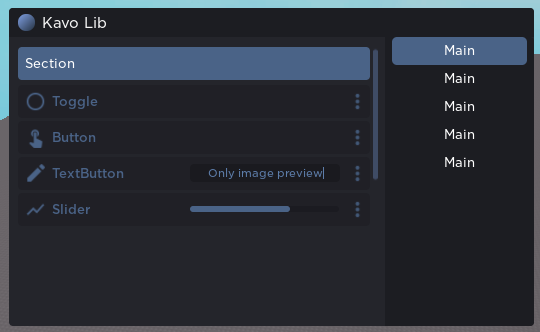 Kavo Ui Library download: Hot UI! - Weinzspace